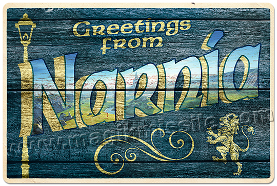 Greetings From Narnia Postcard | RePop Gifts