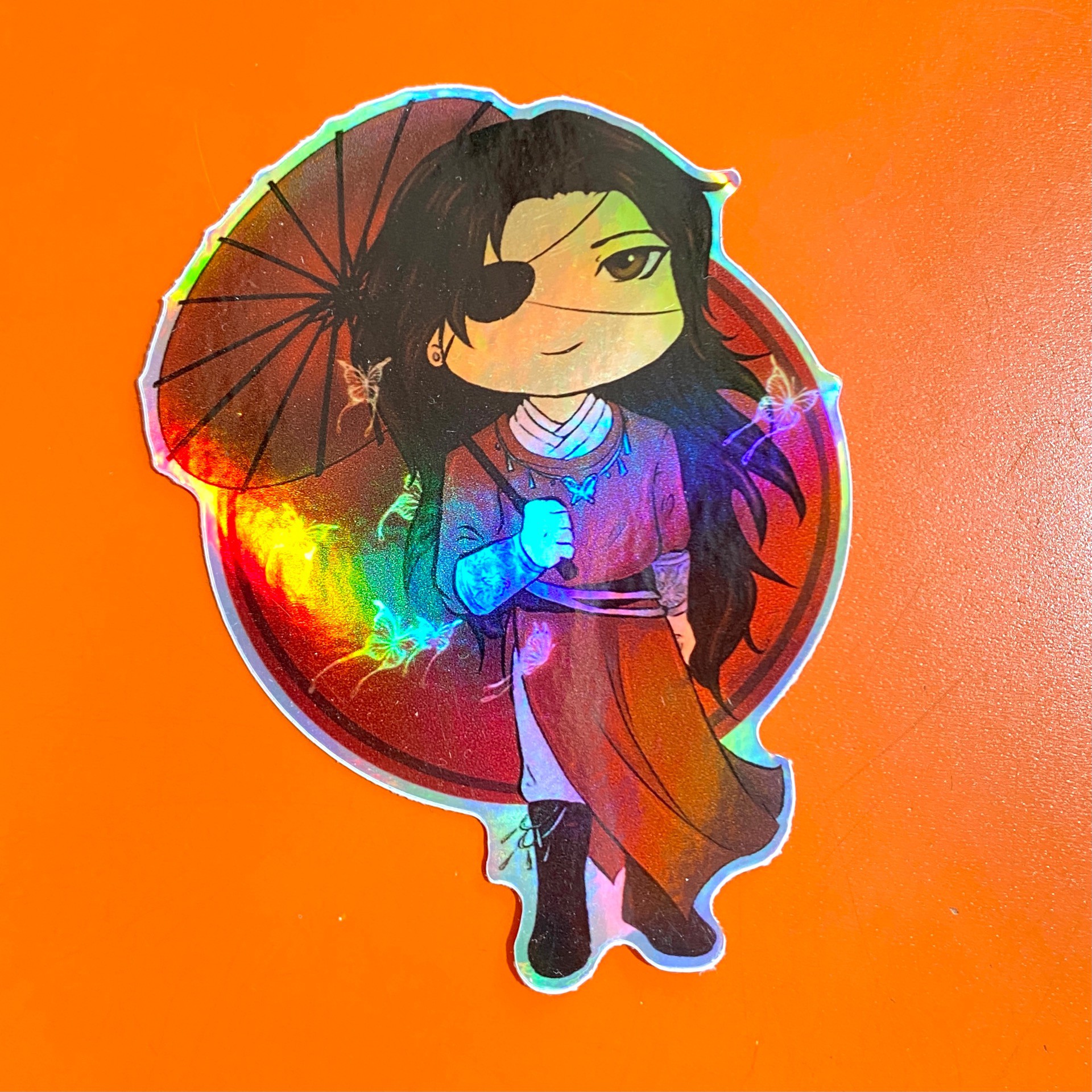 Hua Cheng Holographic Sticker | RePop Gifts