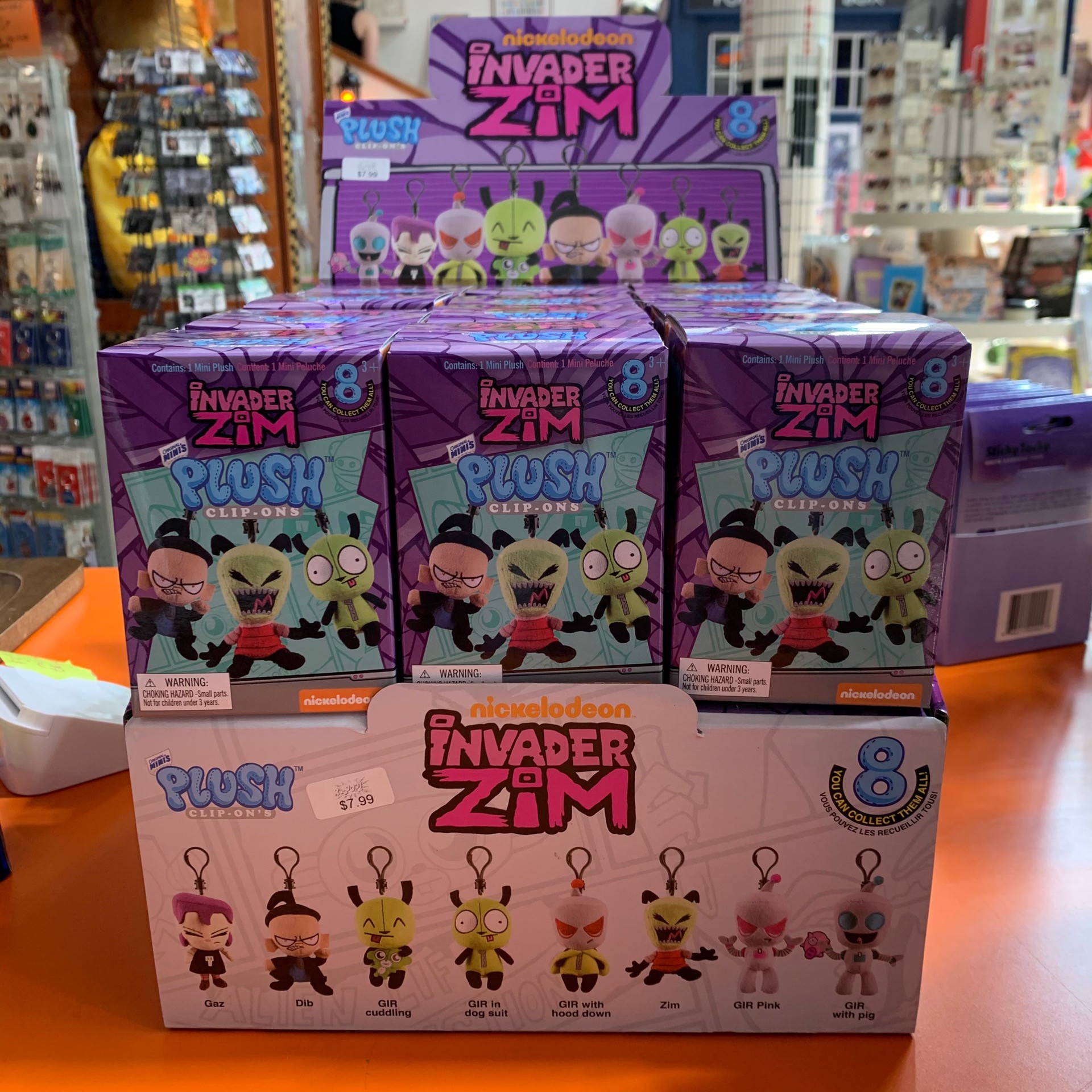 RePop Gifts | Invader Zim Mystery Plush Clips
