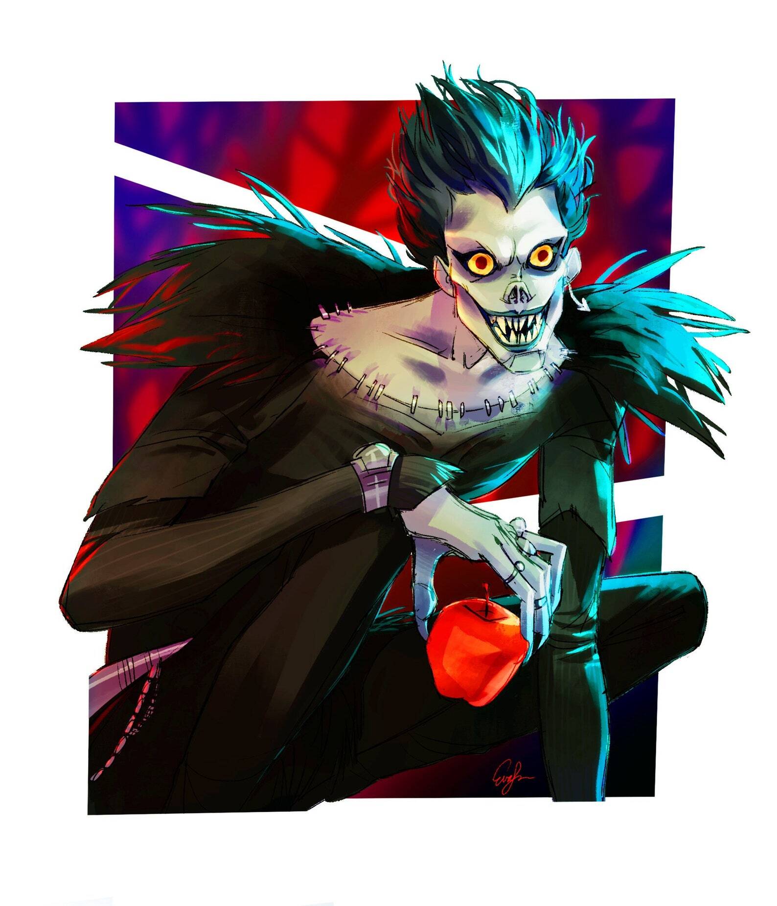 Death Note Ryuk Print RePop Gifts Death Note Ryuk Print RePop Gifts