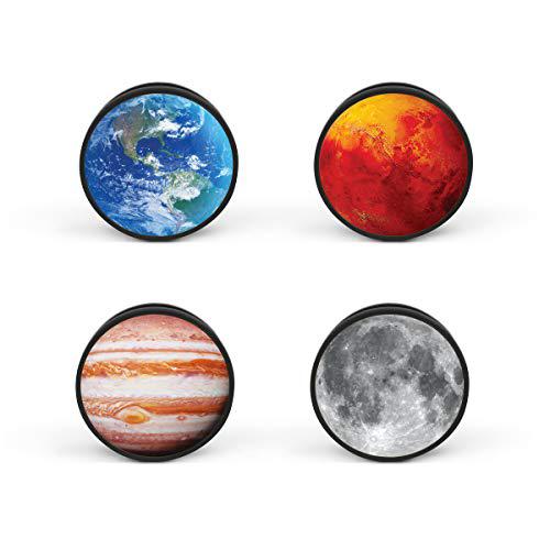 RePop Gifts | Genuine Fred Cosmic Clips Bag Clips, Set of 4