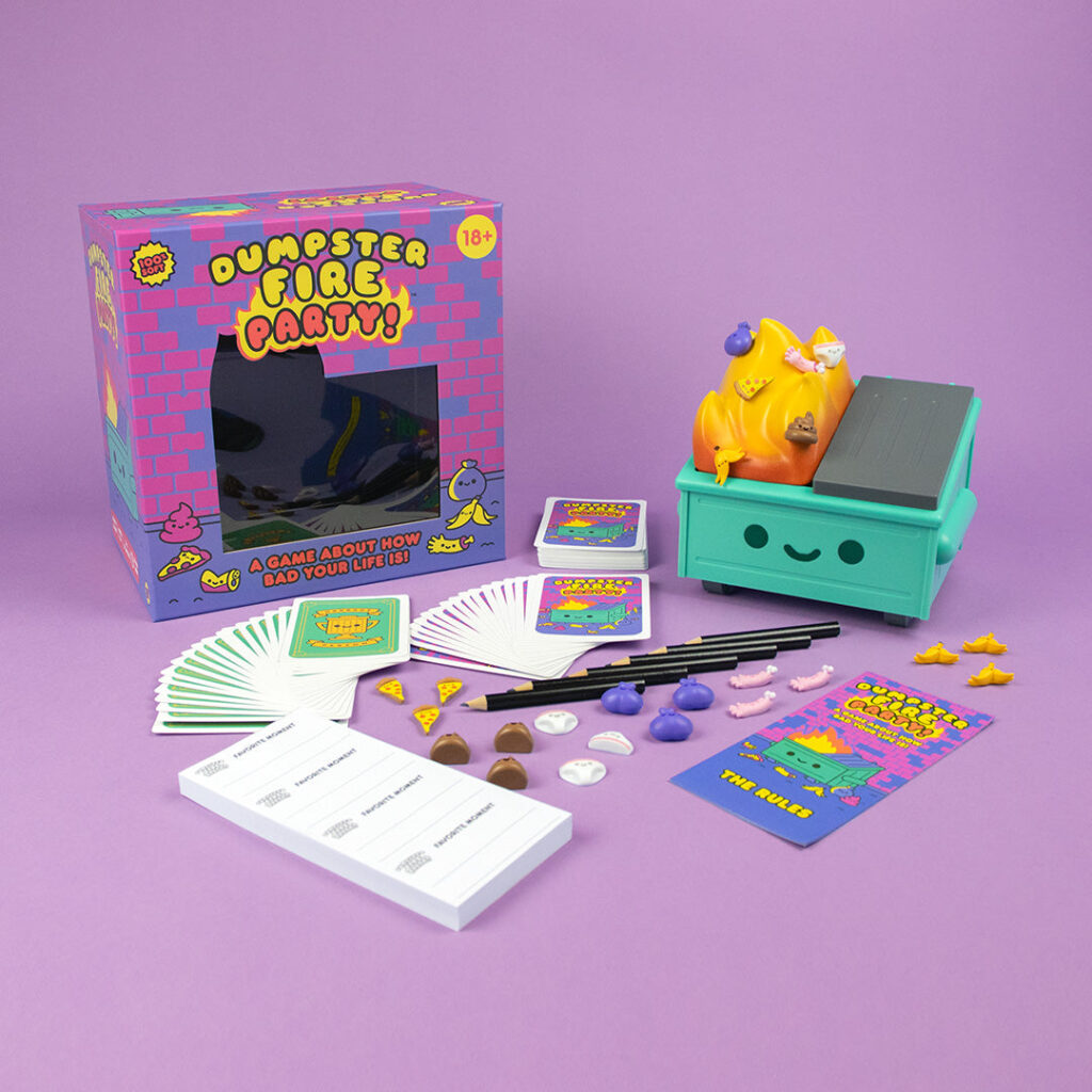 RePop Gifts | Dumpster Fire Party! Game