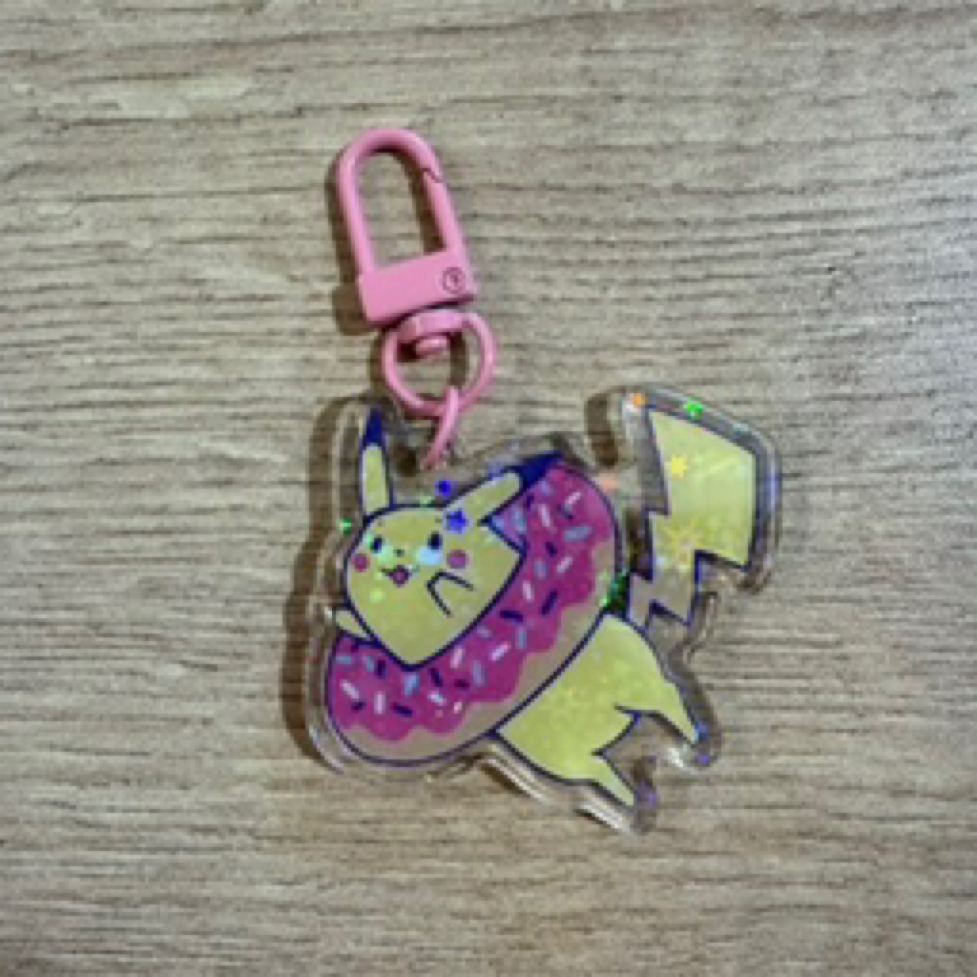 RePop Gifts | Electric Mouse Doughnut Keychain